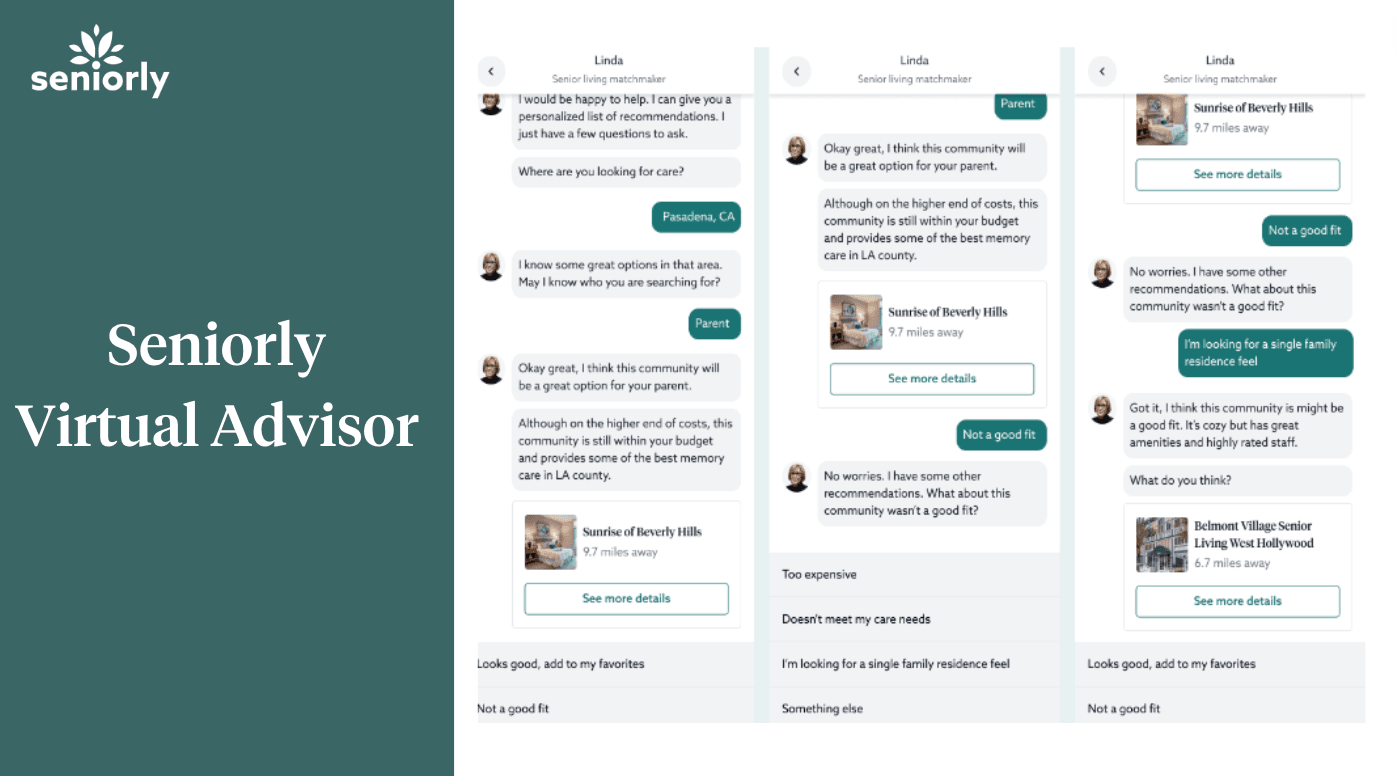 Seniorly Virtual Advisor: a Helpful Tool for Families